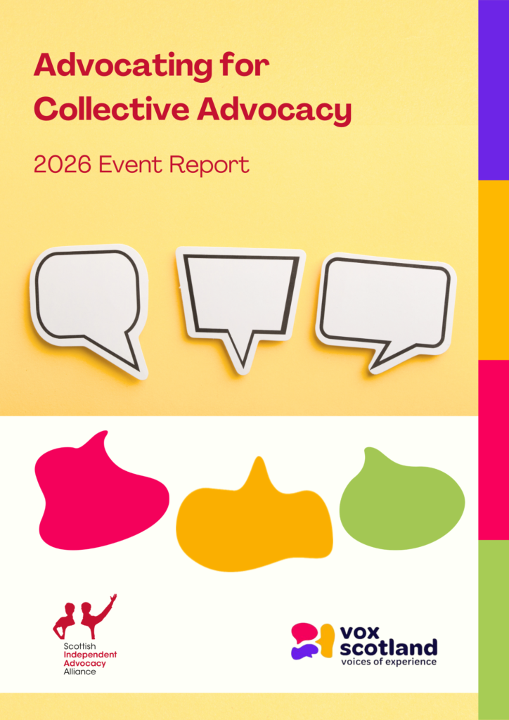 Advocating for Collective Advocacy Event Report - Scottish Independent ...